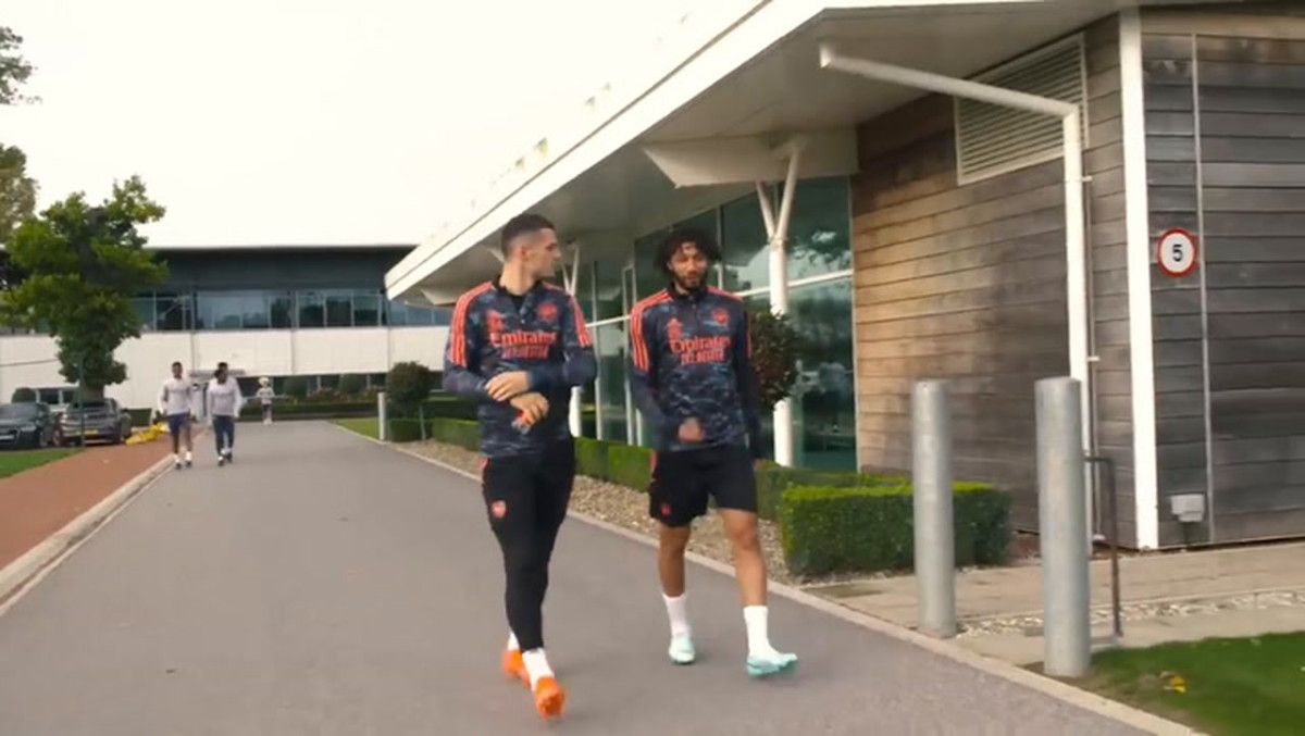 Saka returns to training as Arsenal prepare to take on Zurich FC ...