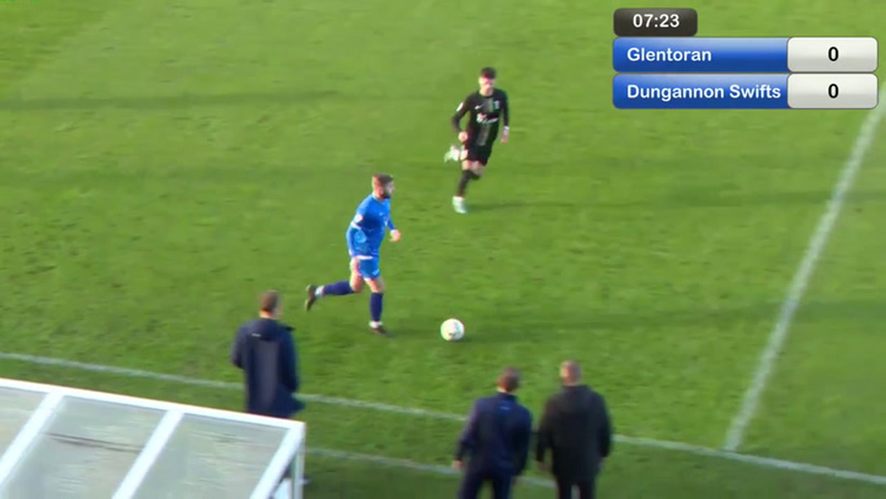 Northern Ireland Premiership: Glentoran FC 3-1 Dungannon Swifts ...