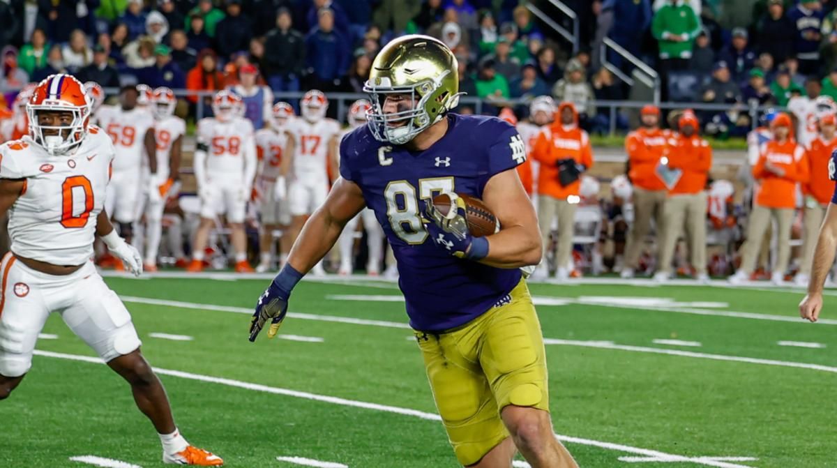 Notre Dame's Michael Mayer, Isaiah Foskey Named Top NFL Draft Prospects ...