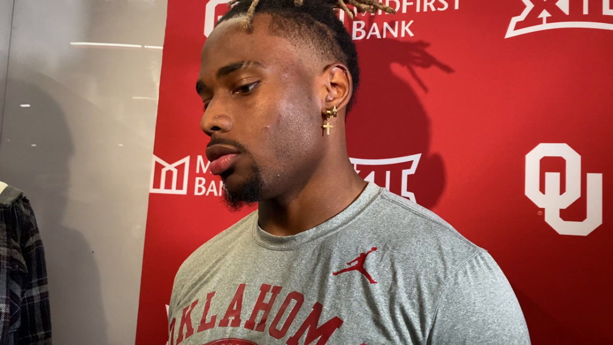 WATCH: Oklahoma RB Eric Gray Baylor Postgame - Sports Illustrated ...