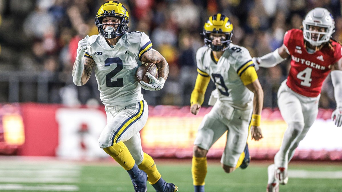 Michigan Football Runs Away From Rutgers, Moves To 9-0 - Sports ...