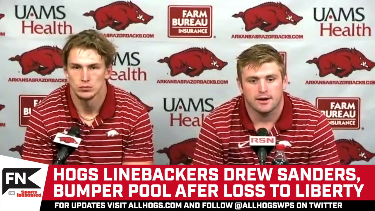 Hogs' Drew Sanders, Bumper Pool on Loss to Liberty - Sports Illustrated ...