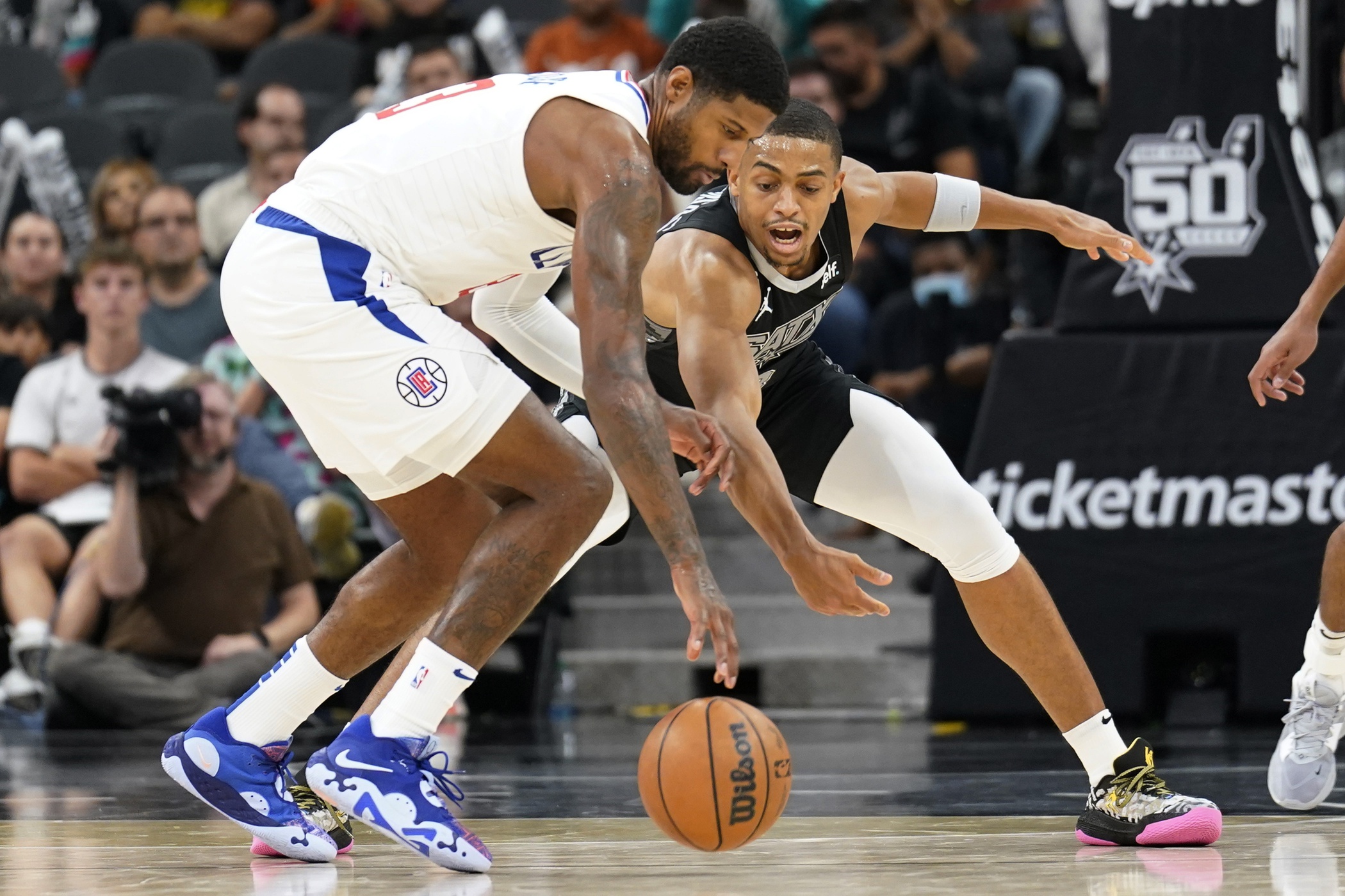 Paul George Leads Clippers Over Spurs in Second-Half Comeback - Sports ...