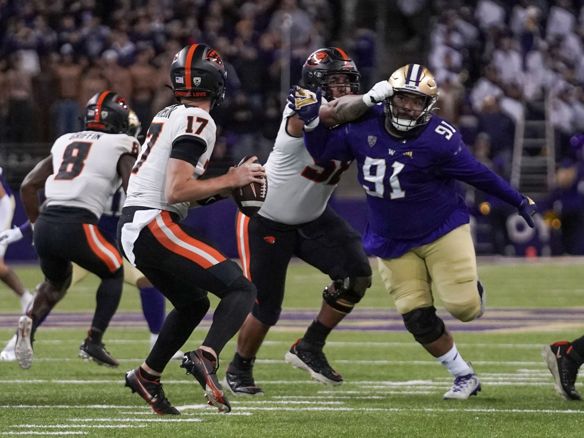 With Ulofoshio Fully in the Mix, Will UW Defense Become More of a ...