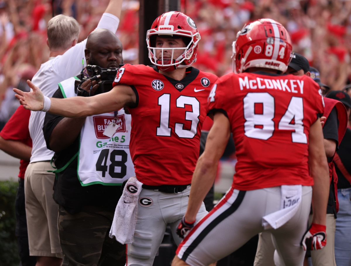 Georgia's Stetson Bennett Flourishes in Big Moments, it Showed Against ...