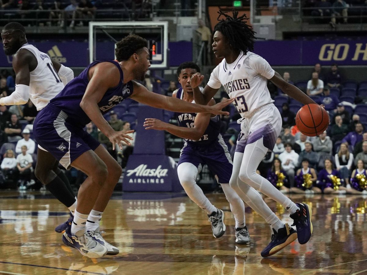 Huskies Start Slow But Pull Away from Weber in Opener - Sports ...