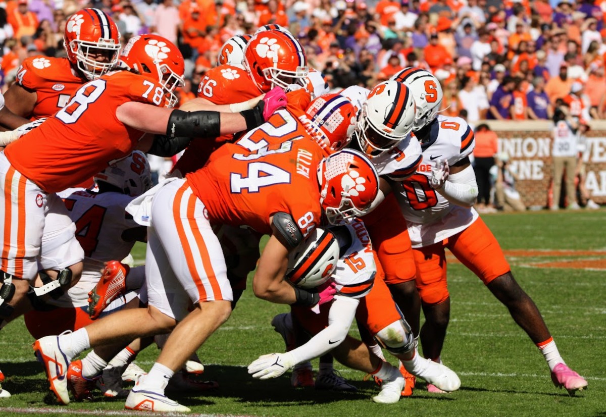 Clemson Tigers TE Davis Allen On Disappointing Notre Dame Loss - Sports ...