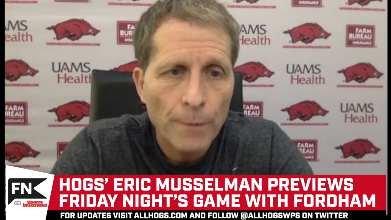 Hogs' Eric Musselman Previews Fordham - Sports Illustrated All Hogs ...
