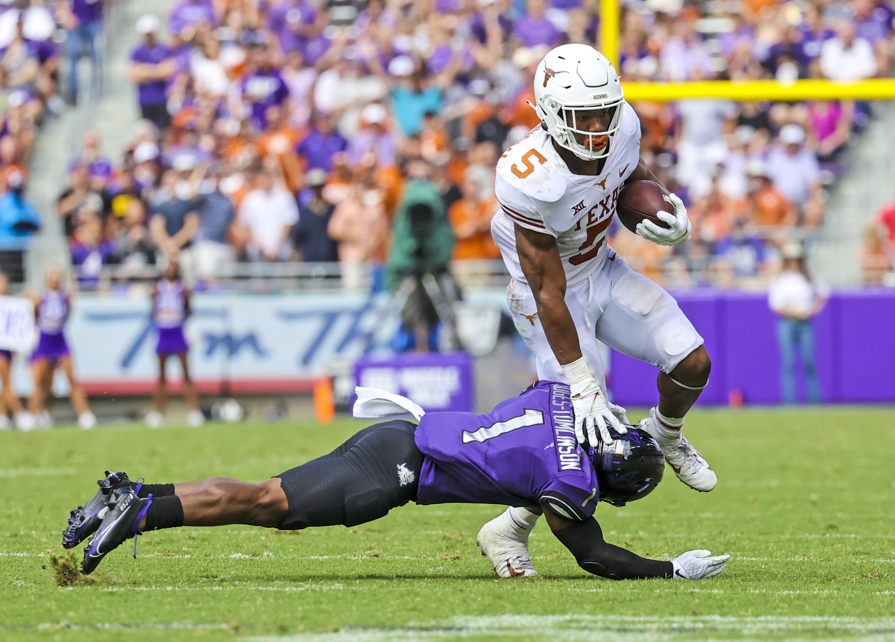 Texas Longhorns vs. TCU Horned Frogs Ticket Prices On High Side ...