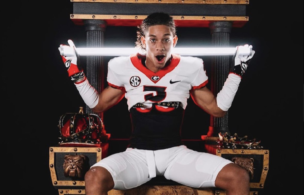 Oklahoma Fotoball Commit Anthony Evans flips to Georgia - Sports ...