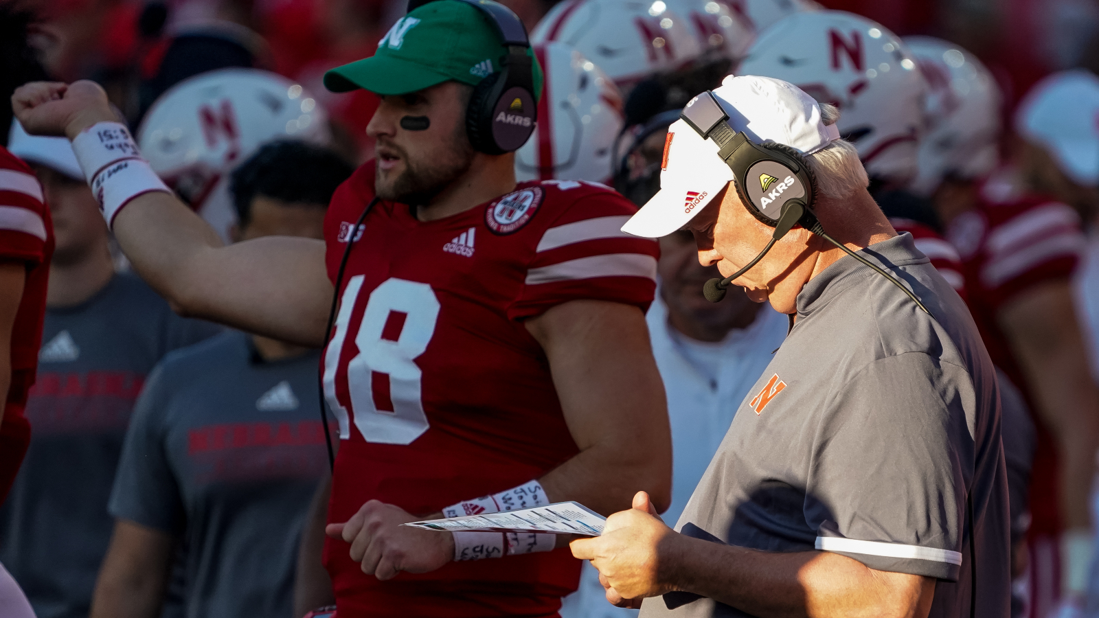 Nebraska’s Joseph Says OC Mark Whipple Needed X-Rays After Sideline ...