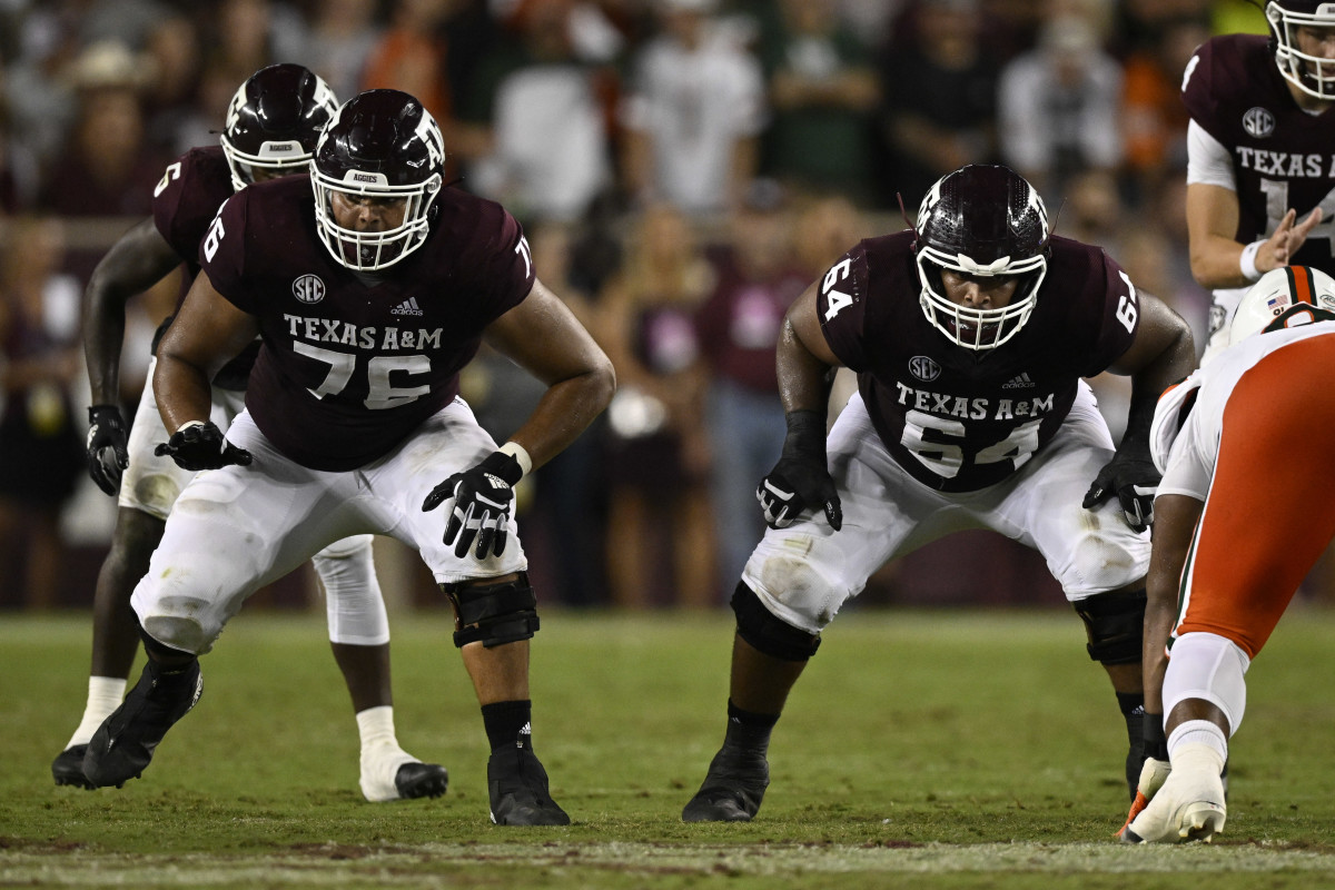 Texas A&M Aggies OL Layden Robinson Reveals Team's 'Purpose' for End of ...
