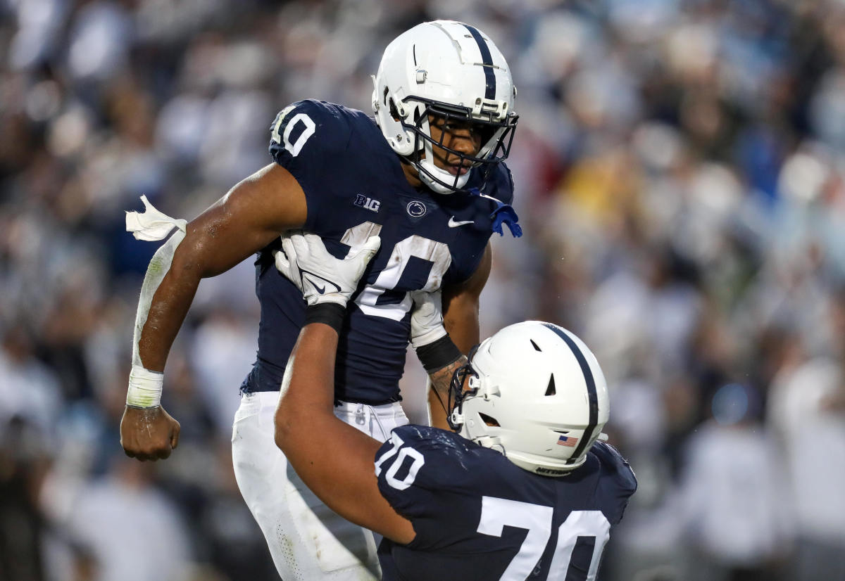 Penn State Running Back Nicholas Singleton Named Big Ten Freshman of ...