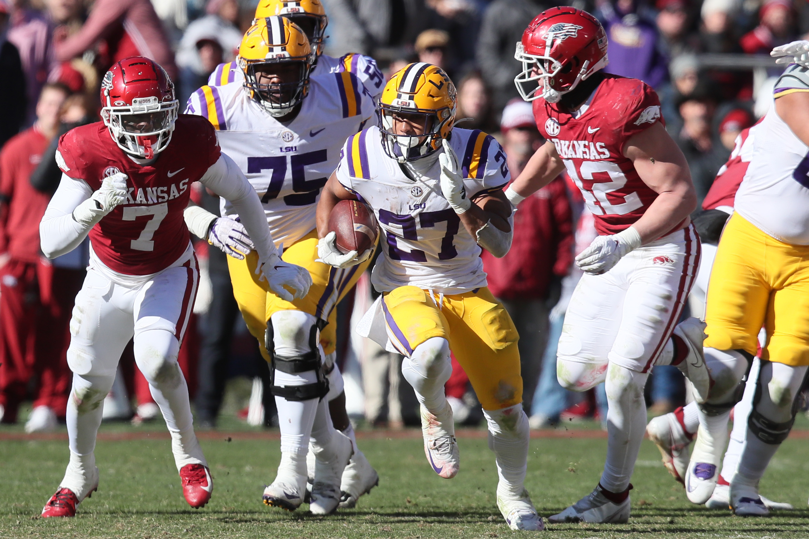 Everything LSU RB Josh Williams Said Ahead of SEC Championship Game ...