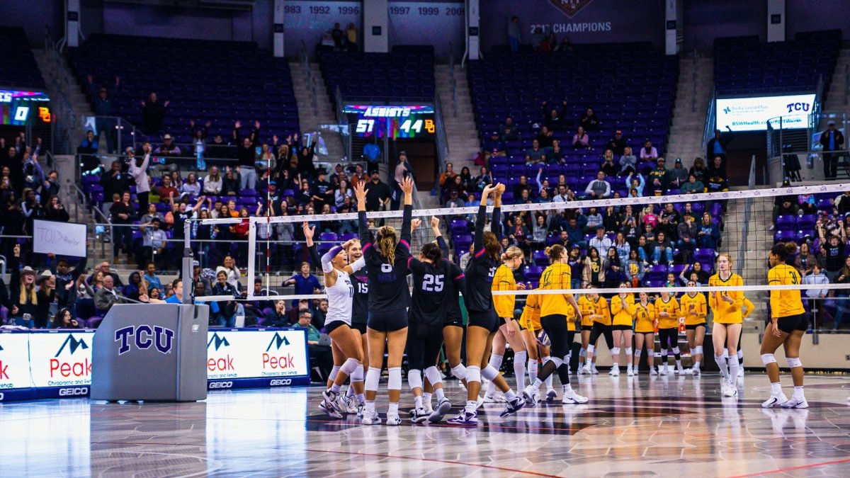 TCU Volleyball: Horned Frogs Stun No. 10 Baylor in Four Sets - Sports ...