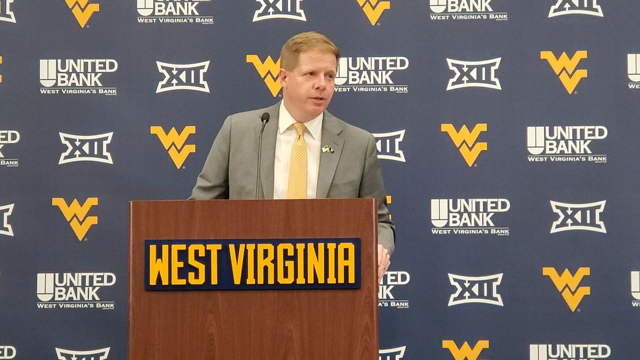 WATCH: WVU Interim AD Rob Alsop Speaks to the Media - Sports ...