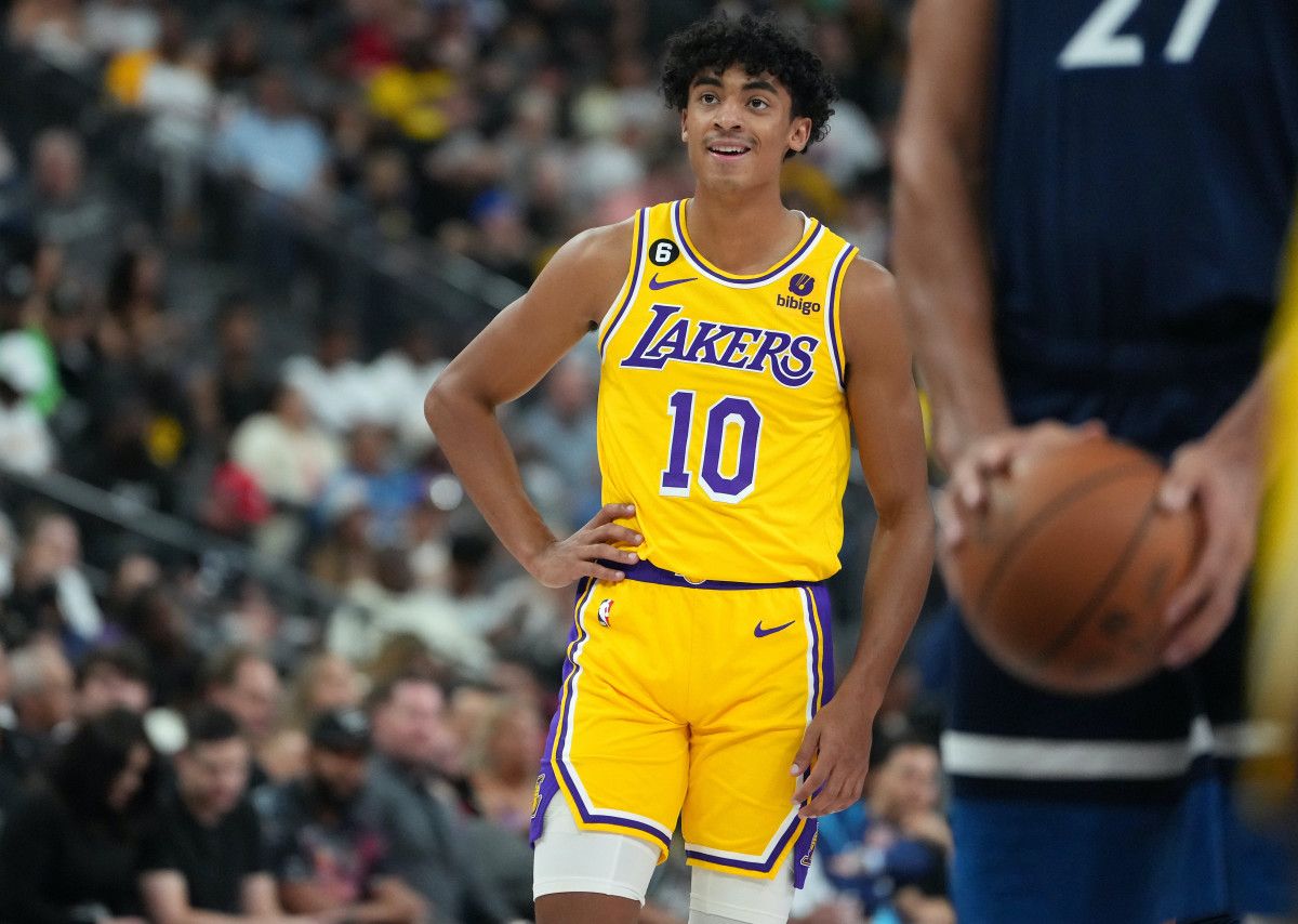 Lakers News Max Christie Reportedly Suffered Hip Injury In Wednesday