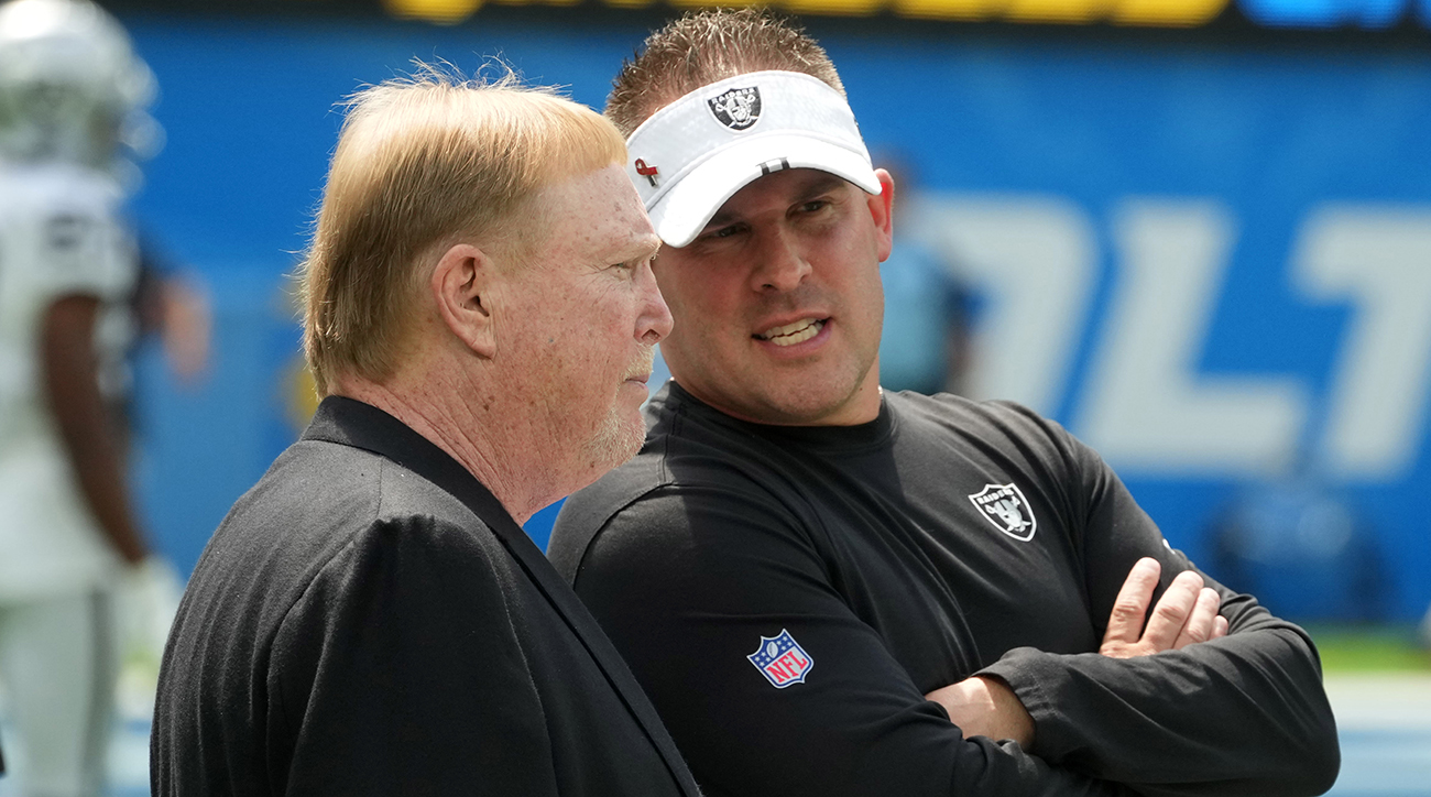 Raiders Owner Mark Davis Praises Coach Josh McDaniels Despite 2-7 Start ...