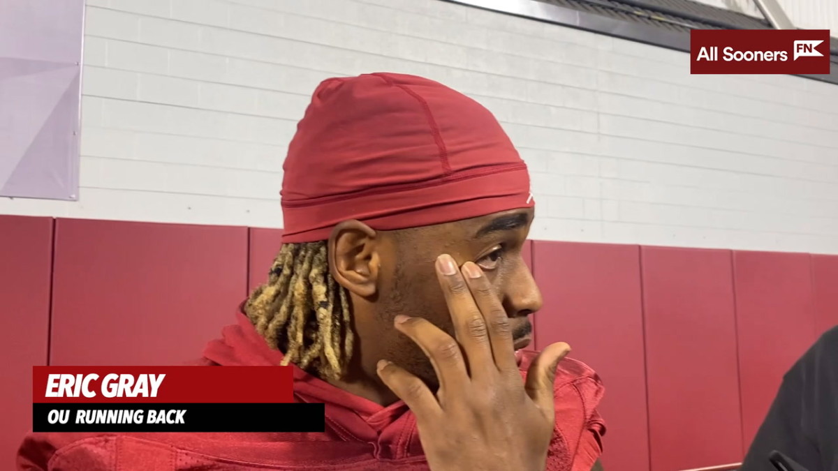 WATCH: Oklahoma RB Eric Gray Interview - Sports Illustrated Oklahoma ...