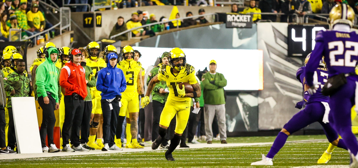 Oregon Wide Receiver Troy Franklin Added to Biletnikoff Award Watch ...