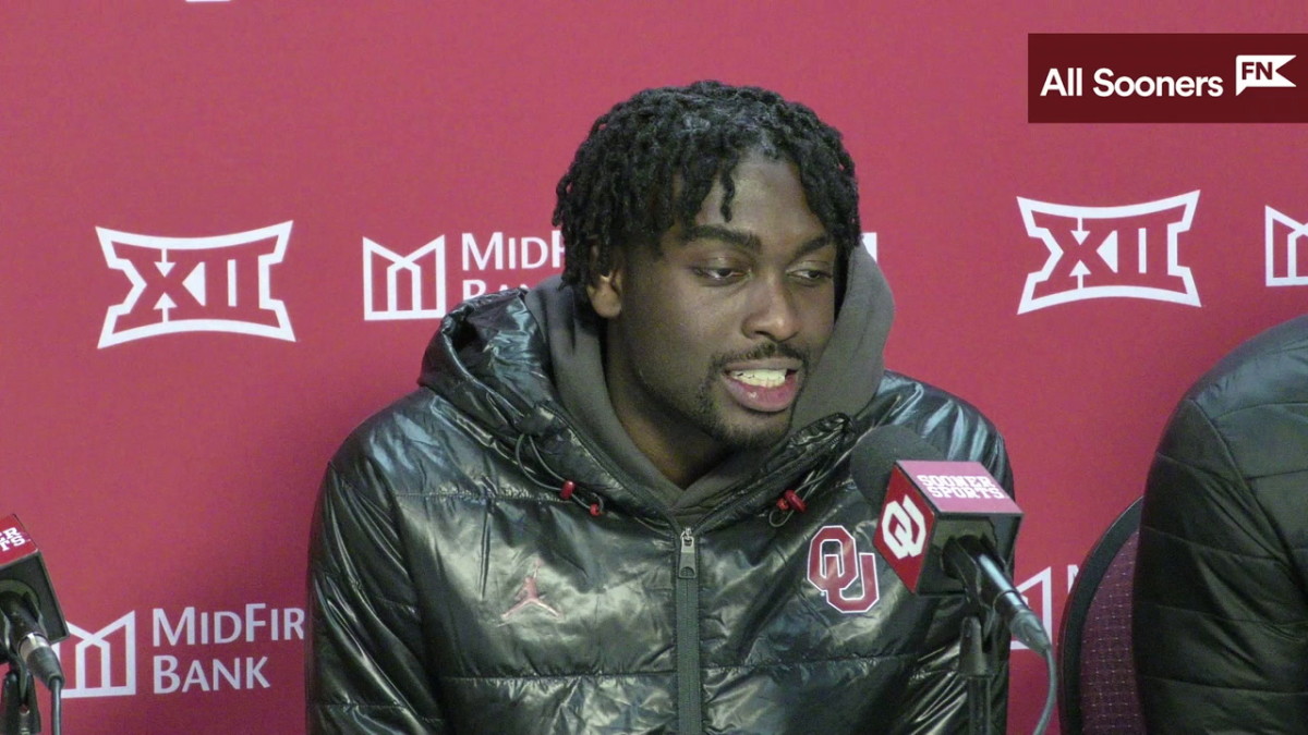 WATCH: Oklahoma G Joe Bamisile & G CJ Noland UNC-Wilmington Postgame ...