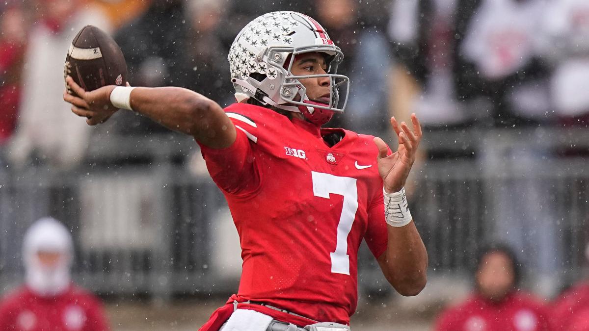 Ohio State's Stroud Finalist For Johnny Unitas Golden Arm Award ...