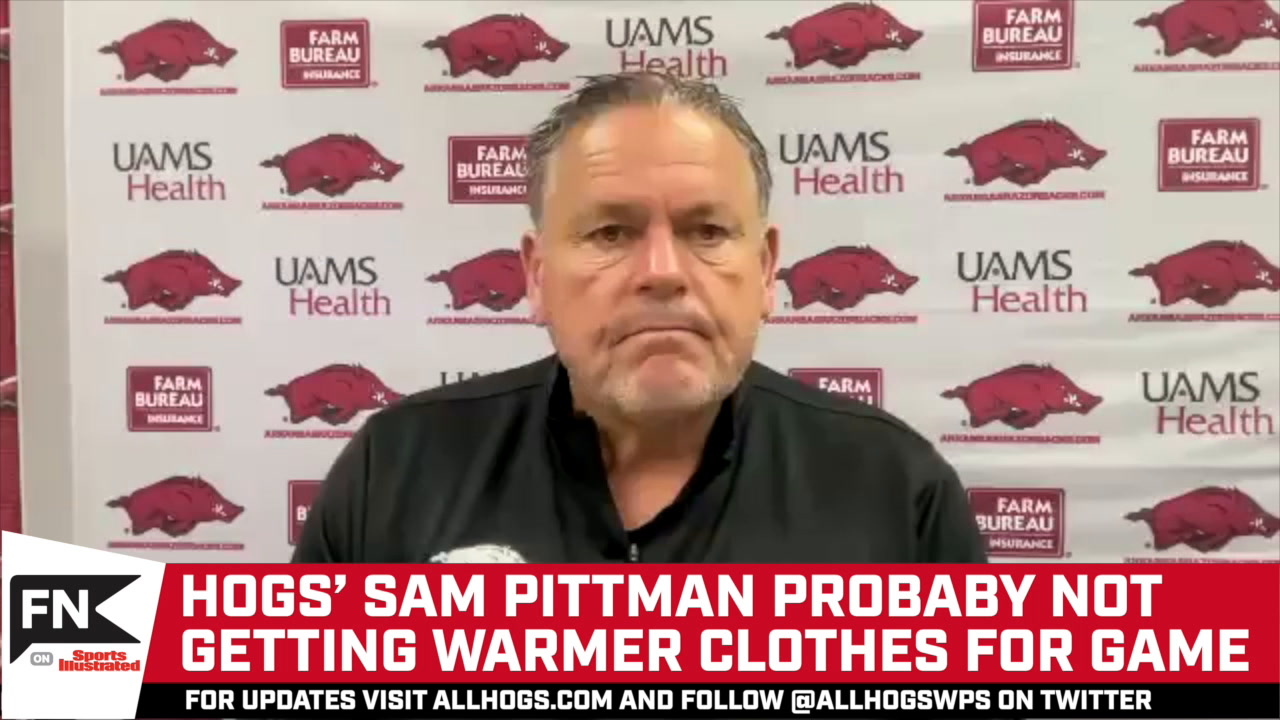 Hogs' Coach Sam Pittman's Last Press Conference Before Ole Miss ...