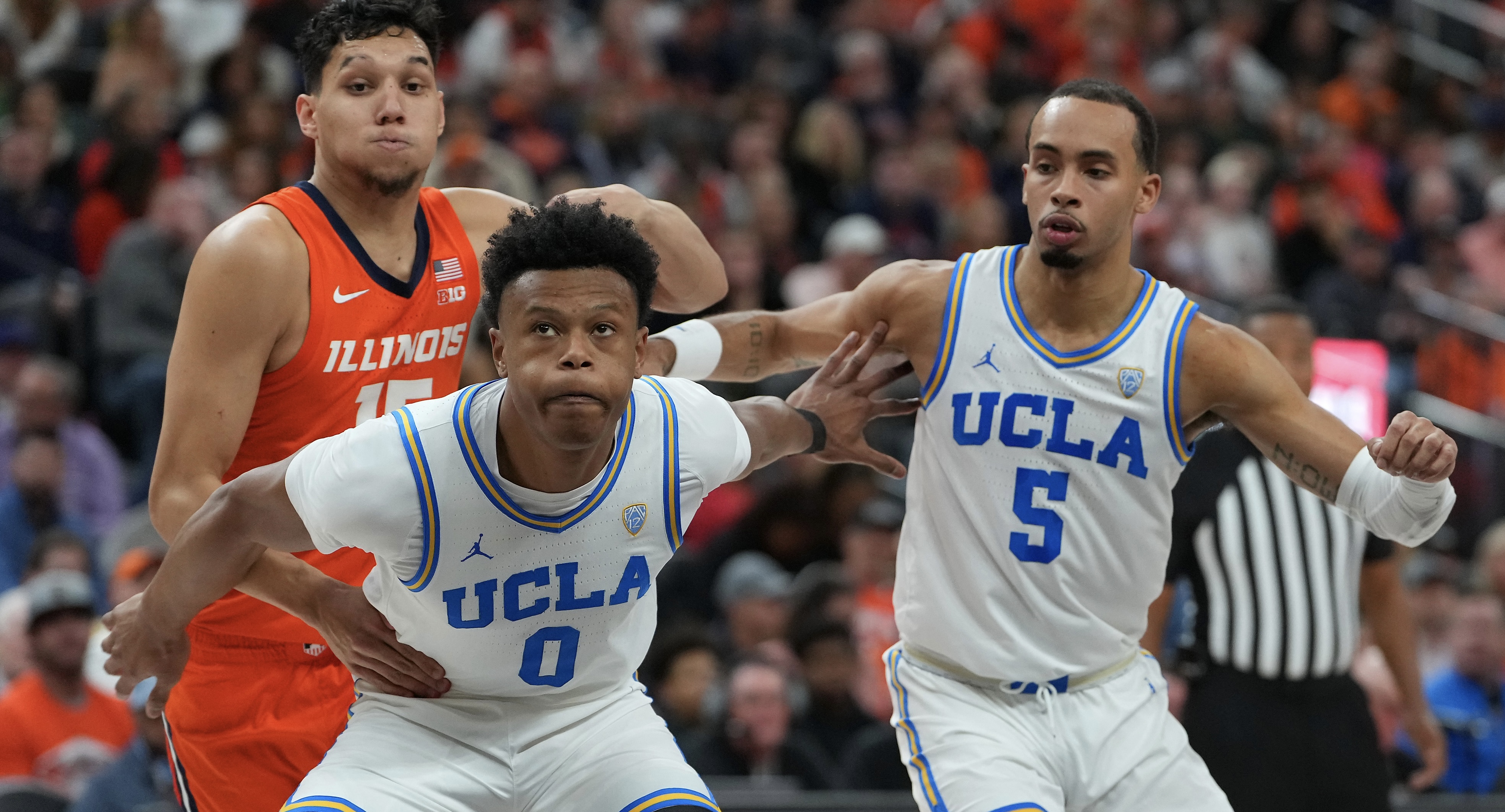 UCLA Men's Basketball Can't Hang On, Loses to Illinois in Las Vegas ...