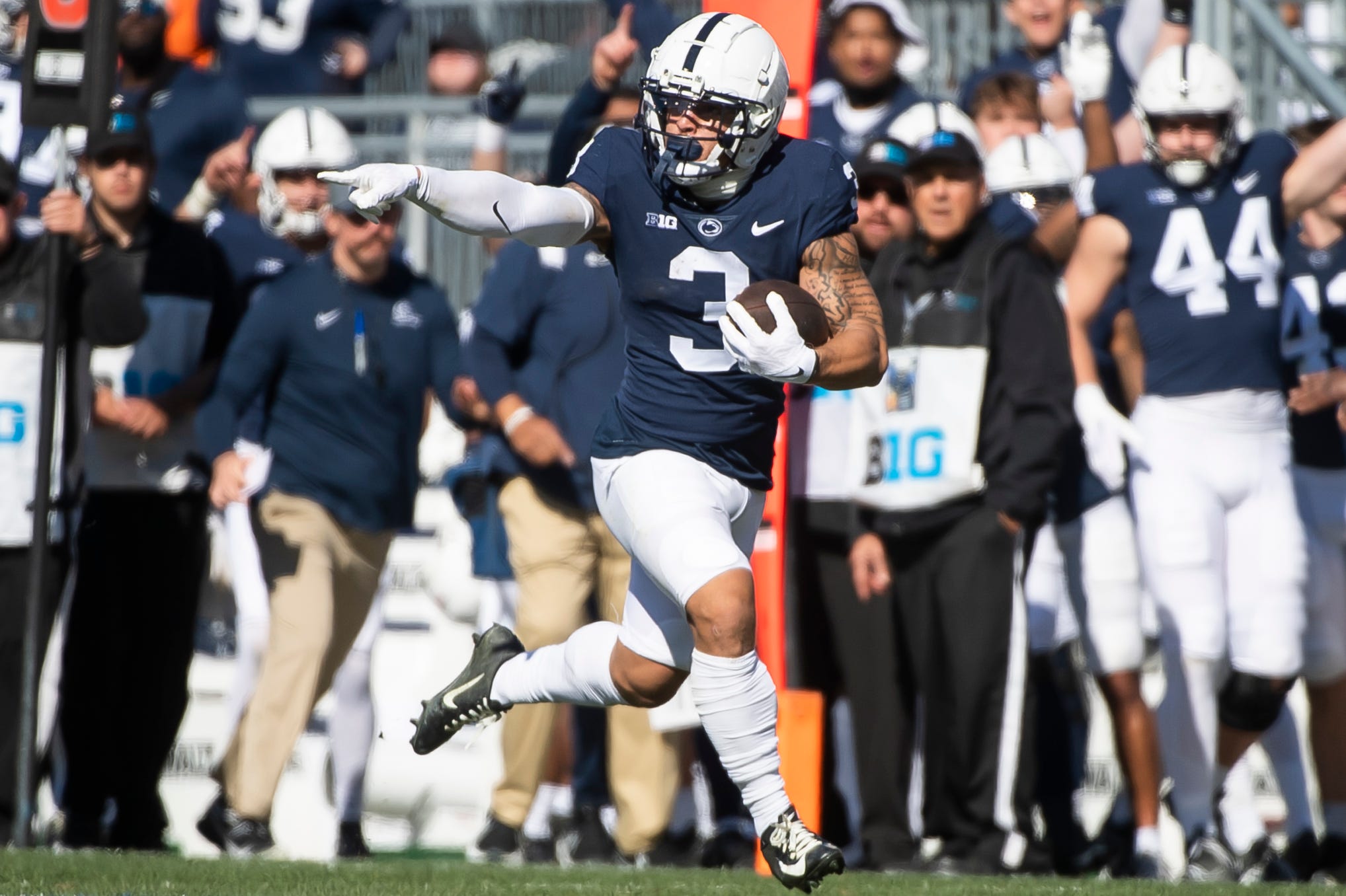 Penn State Receiver Parker Washington to Miss Remainder of 2022 Season ...