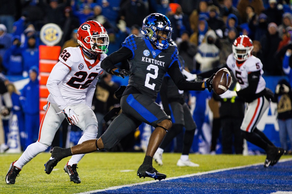 Barion Brown Dazzles Late For Kentucky in 16-6 Georgia Loss - Sports ...