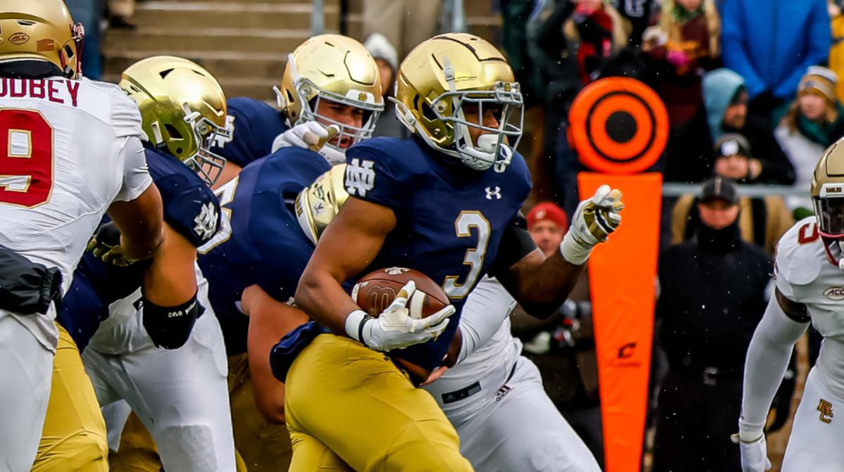 Players Of The Game From The Notre Dame Victory Over Boston College ...