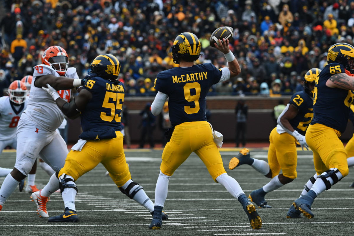 With 'The Game' Looming, Michigan's Passing Attack Remains A Concern ...