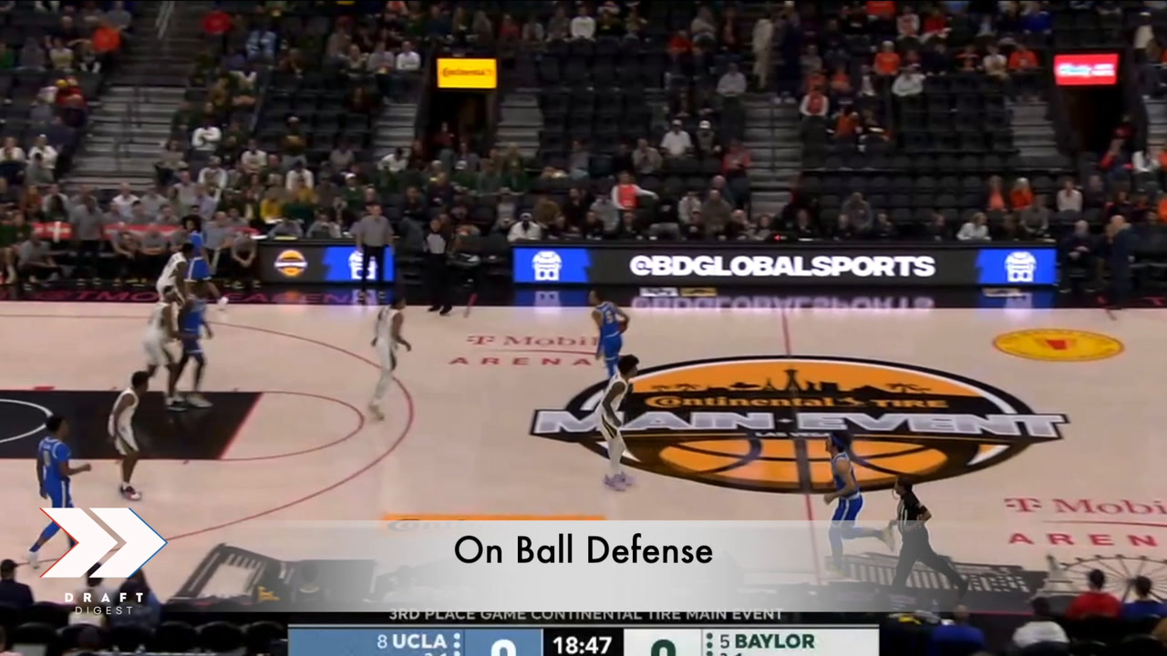 Keyonte George Displays Defense and Passing vs UCLA - NBA Draft Digest ...