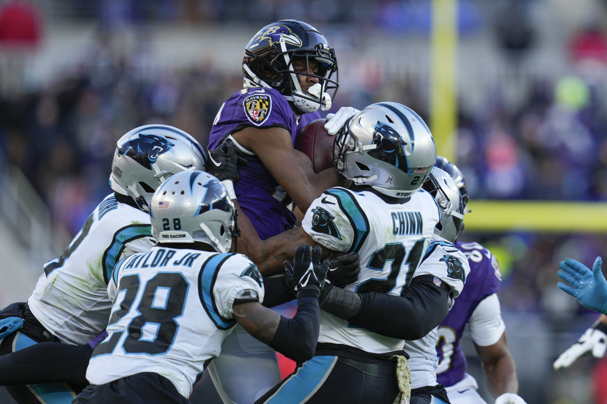 Game Balls for Ravens for Week 11 Game Against Panthers - Sports ...
