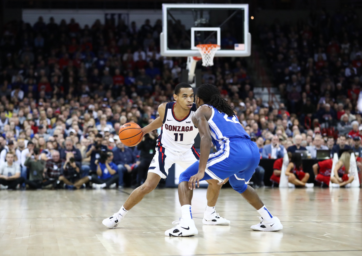 Look: Photo gallery from Gonzaga's win over Kentucky at Spokane Arena ...