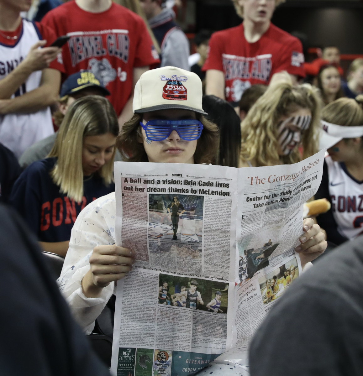 Look: Photo gallery from Gonzaga's win over Kentucky at Spokane Arena ...