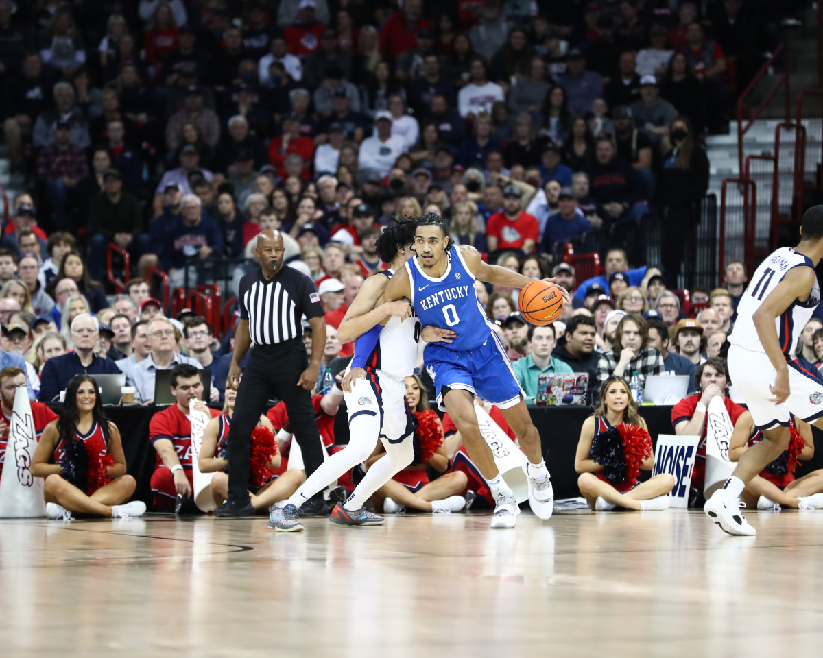 Look: Photo gallery from Gonzaga's win over Kentucky at Spokane Arena ...
