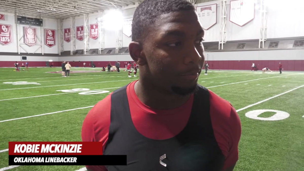 WATCH: Oklahoma LB Kobie McKinzie Interview - Sports Illustrated ...