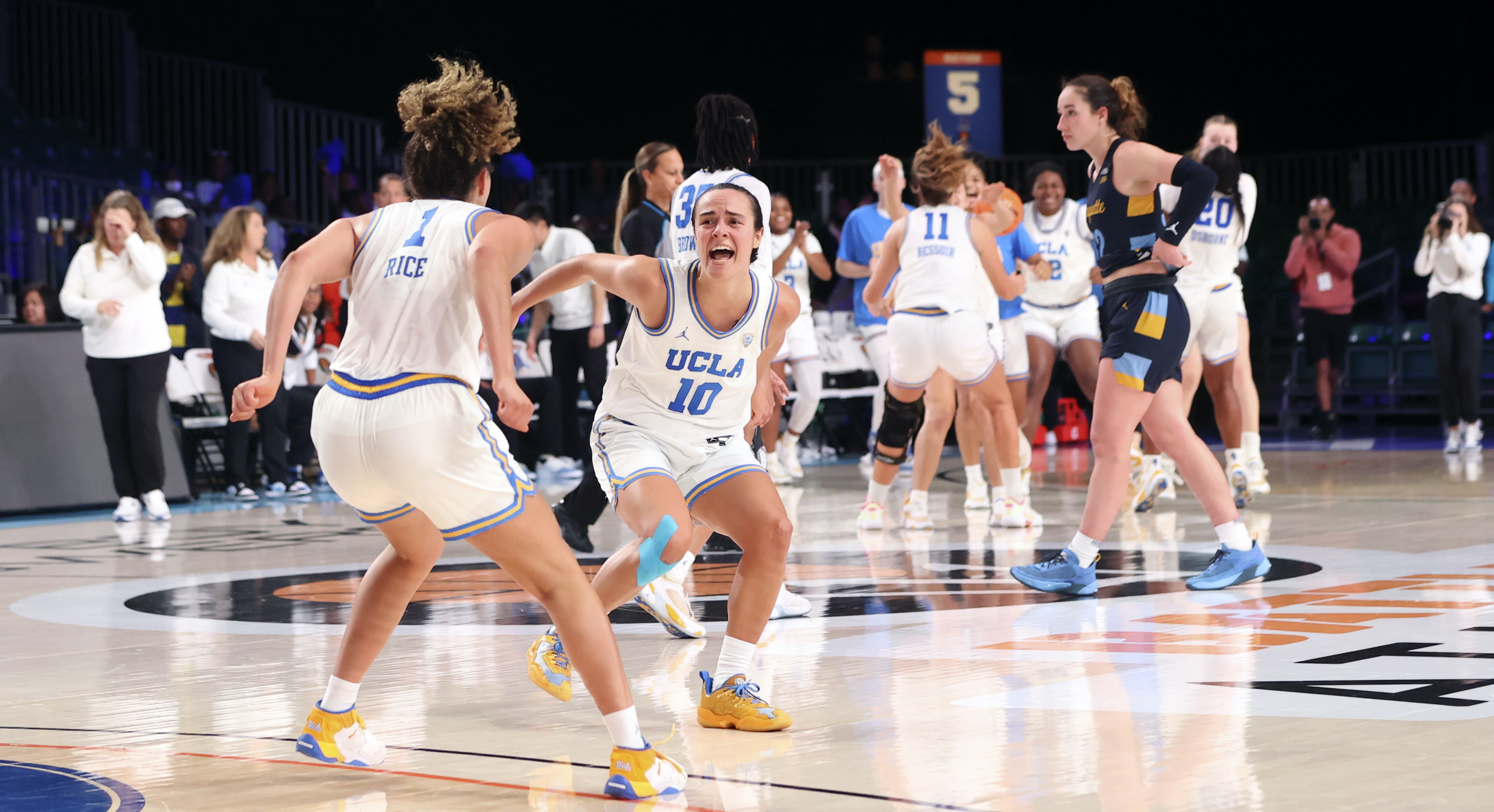 UCLA Women's Basketball Wins Battle 4 Atlantis, Beats Marquette in OT ...