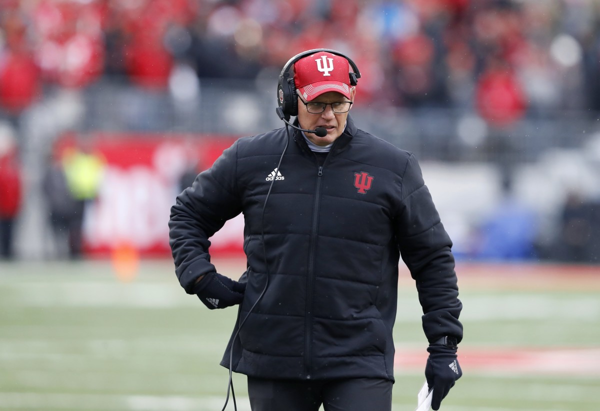 Indiana Coach Tom Allen Previews Rivalry Matchup Against Purdue ...