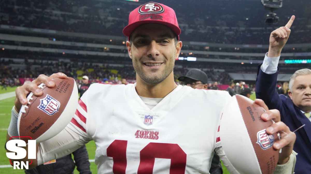 Jimmy Garoppolo, 49ers offense dominate Cardinals in Mexico City ...