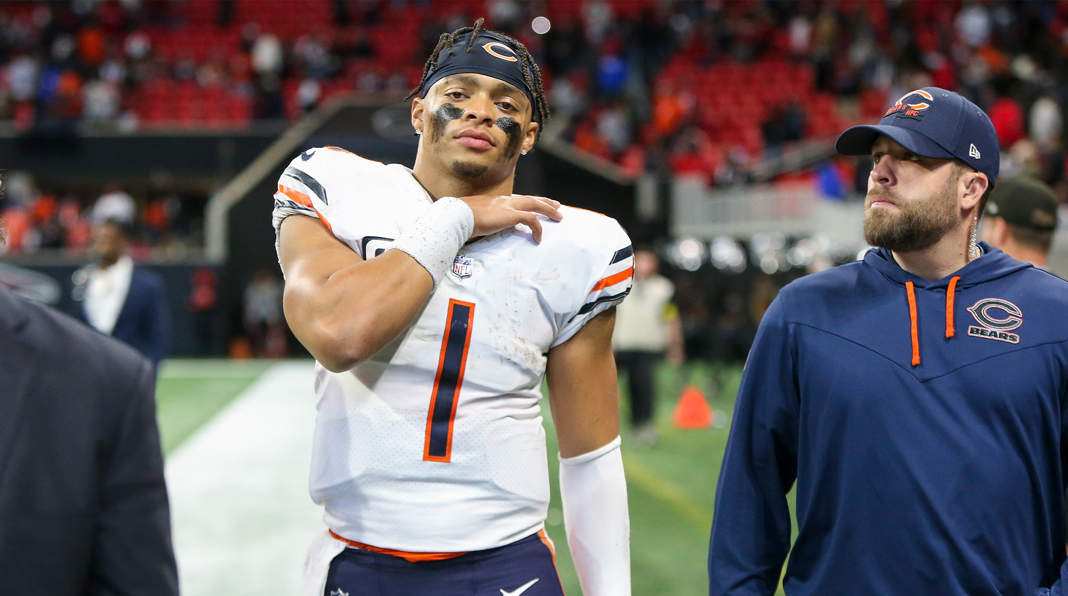Justin Fields Apologized to Bears Teammates After Loss to Falcons, per ...