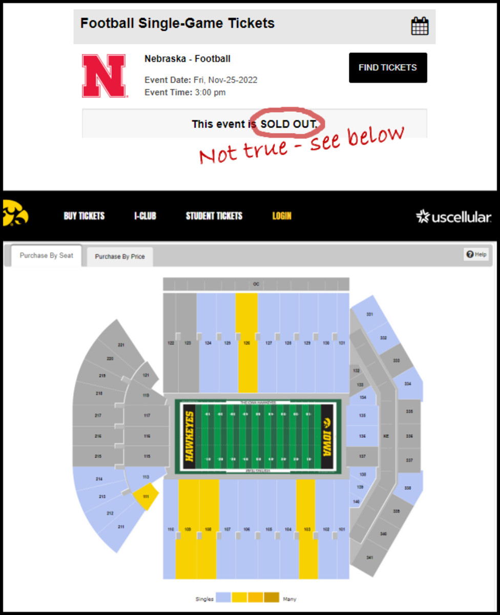 Kinnick Stadium Seating Chart | Cabinets Matttroy