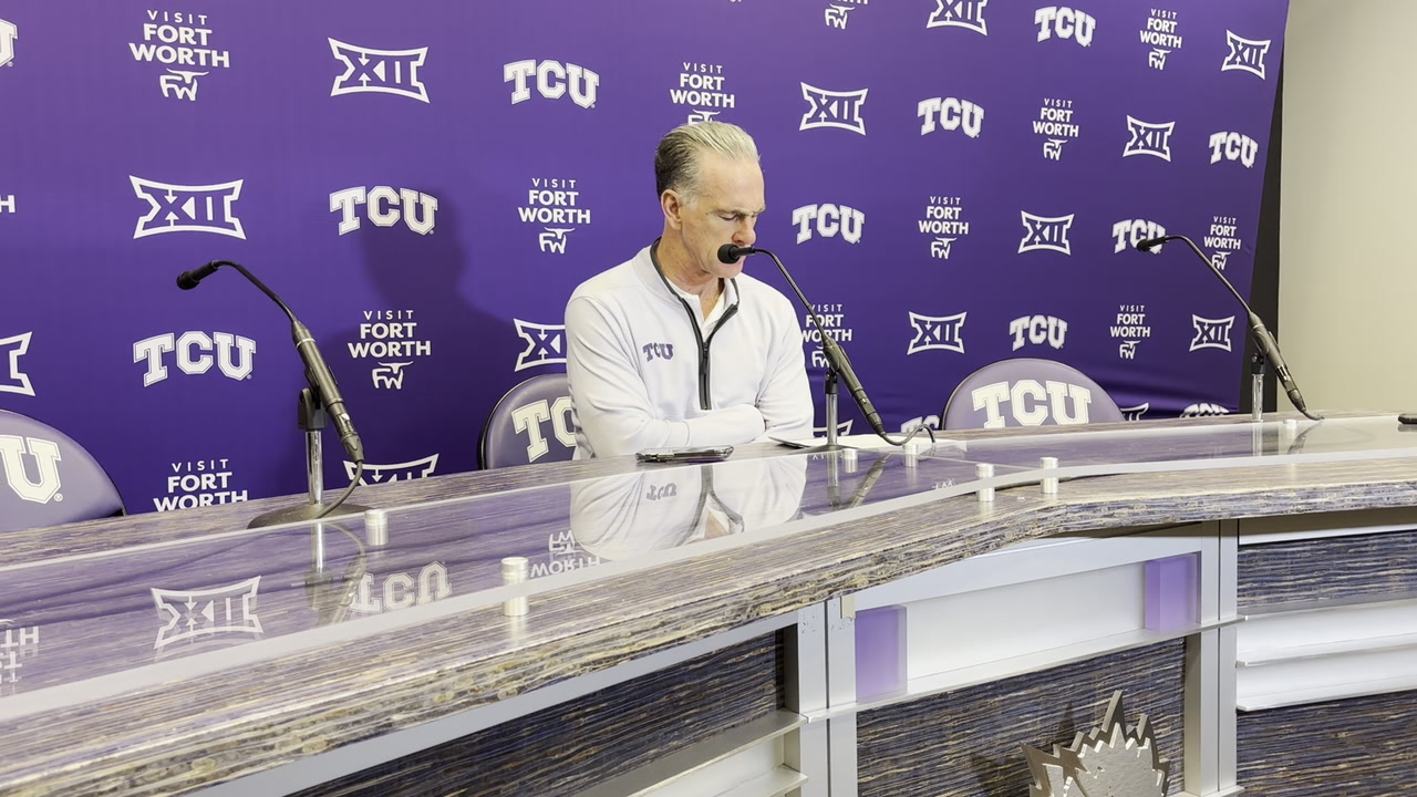 WATCH! TCU Coach Jamie Dixon Talks Win Against Texas Tech - Sports ...