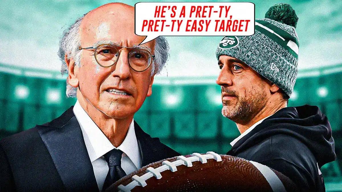 Larry David: Curb Your Enthusiasm ... For New York Jets' Aaron Rodgers ...