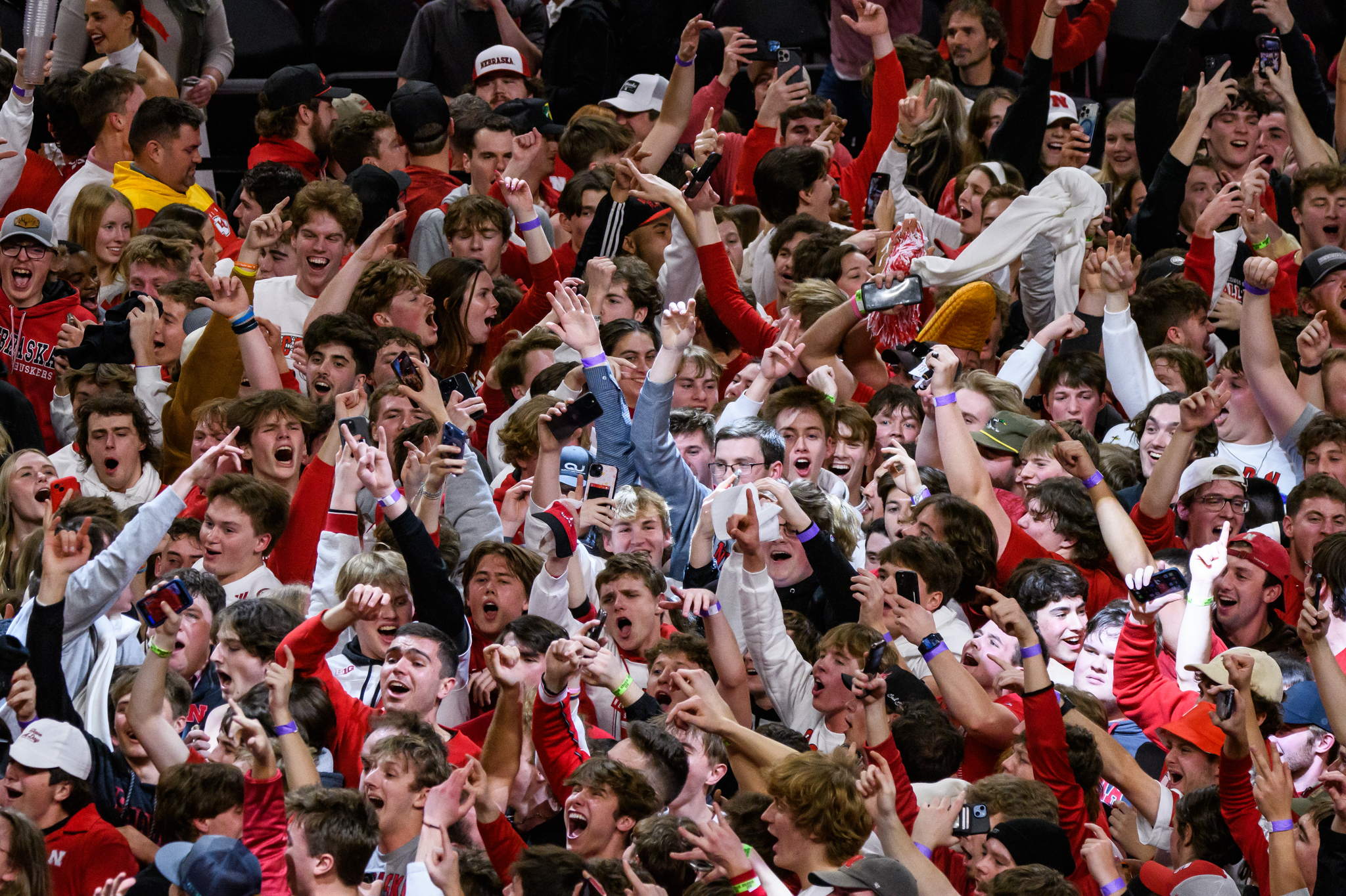 Gallery: Huskers Stun Sixth-Ranked Badgers - All Huskers