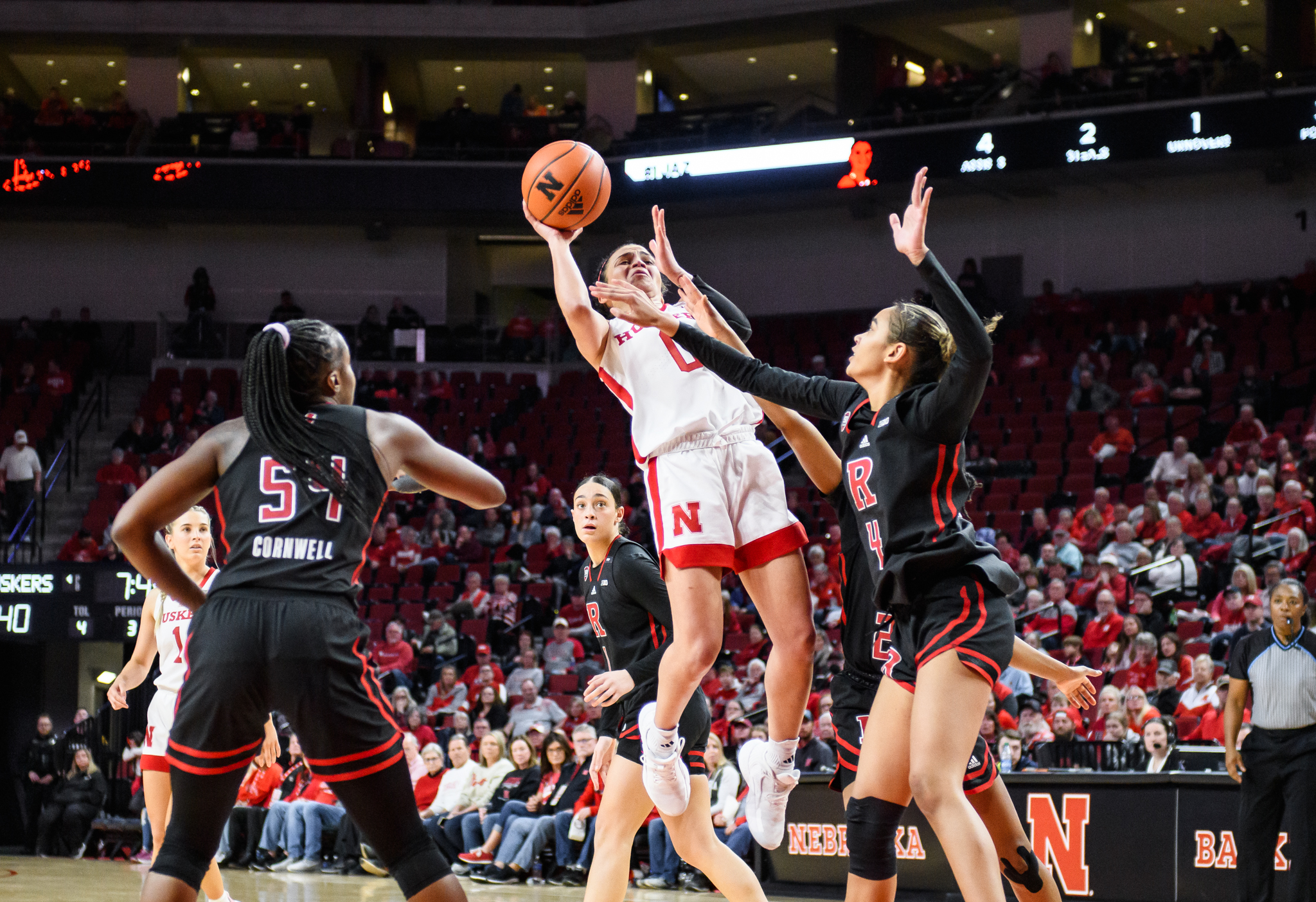 Gallery: Nebraska Women's Basketball vs. Scarlet Knights - All Huskers
