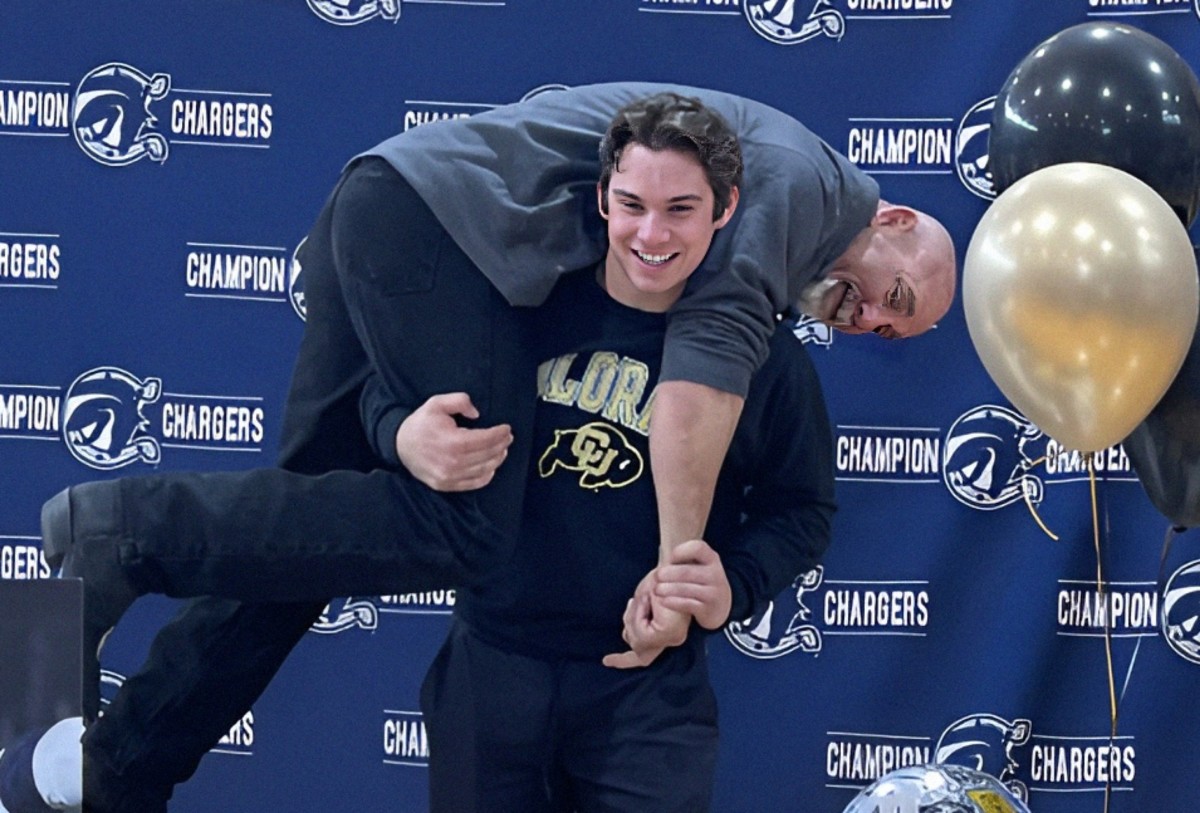 Colorado's Gage Goldberg had Signing Day surprise for WWE legend father ...