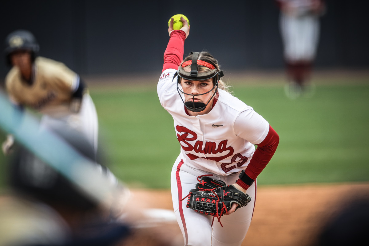 Pitcher Jocelyn Briski Nearing Return for Alabama Softball - Sports ...