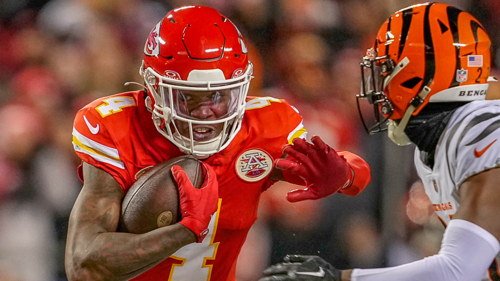 Chiefs Rookie Rice lands on injury report with ankle injury - Sports ...